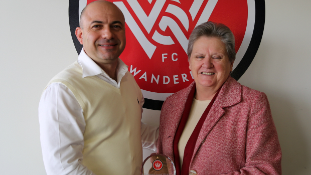Chairman's Award for Rhonda Hawkins - Western Sydney Wanderers
