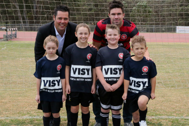 Visy announced as Wanderers Mascot Partner - Western Sydney Wanderers