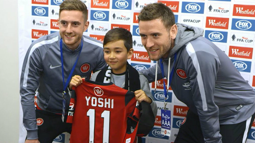 Yoshi in Western Sydney with the Wanderers - Western Sydney Wanderers
