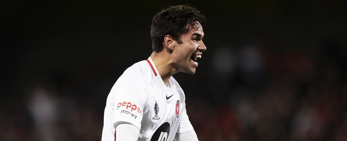 Russell on scoring his first goal - Western Sydney Wanderers