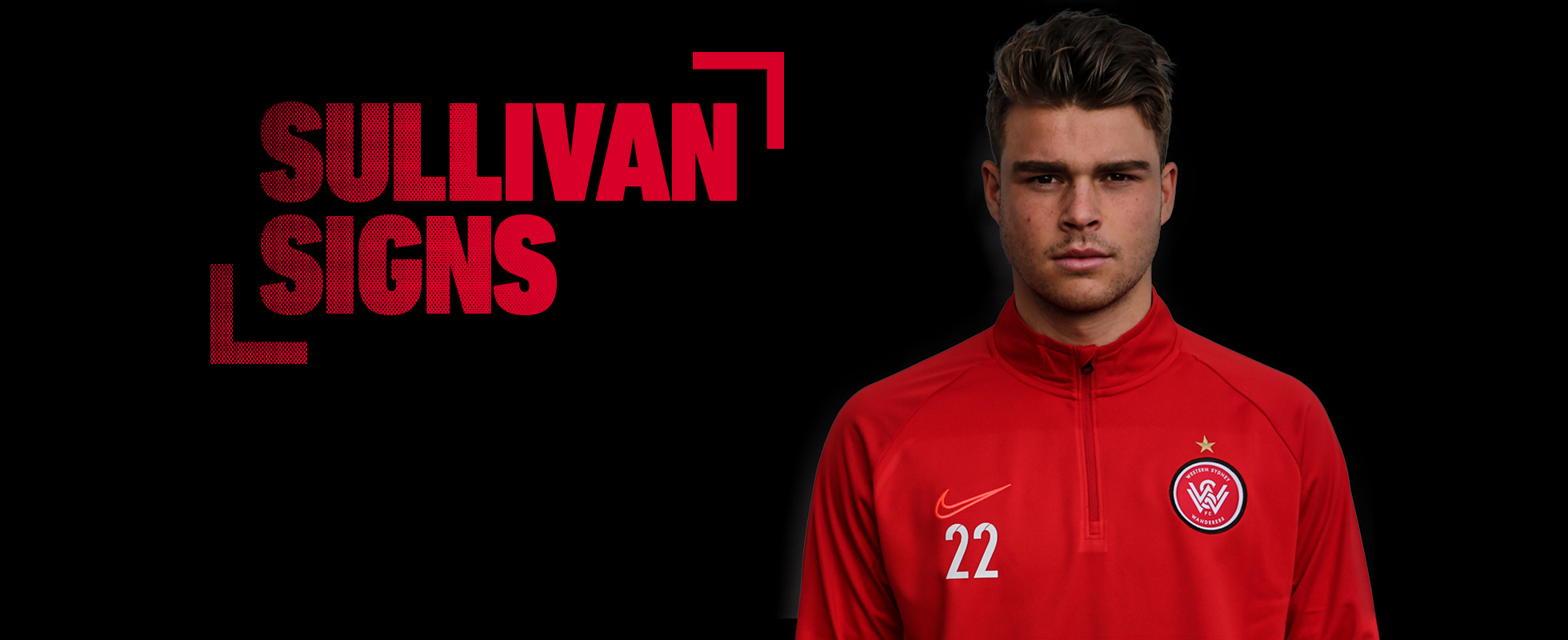 Sullivan signs - Western Sydney Wanderers