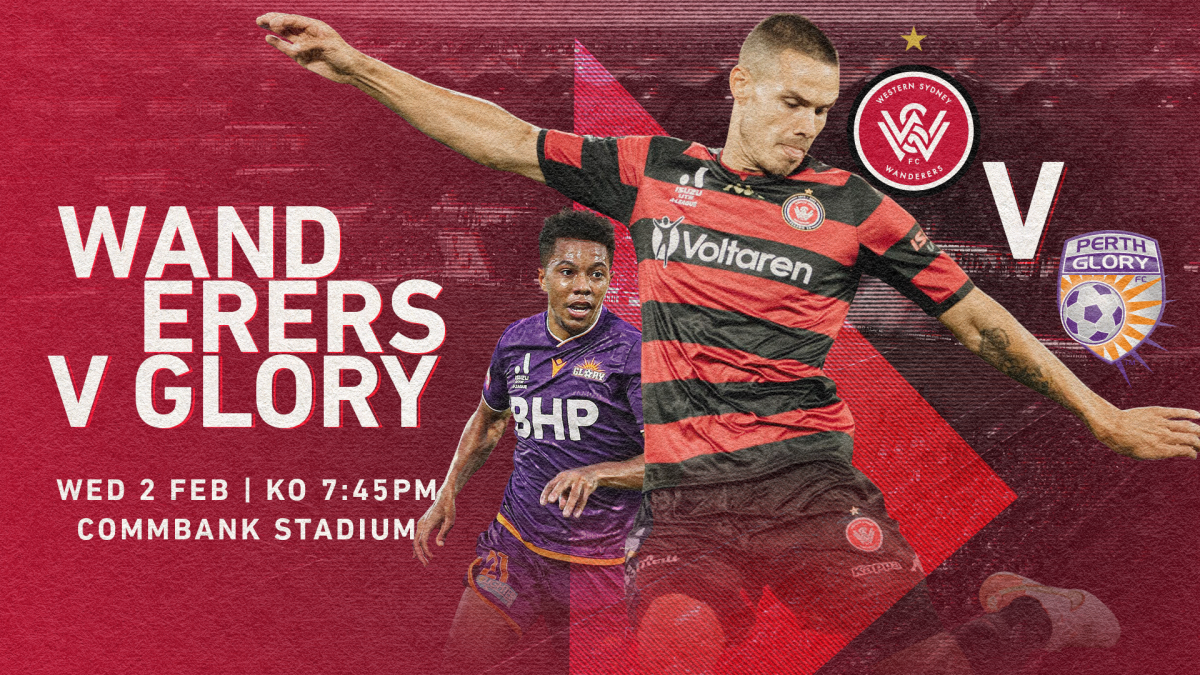 Wanderers to face Perth Glory in mid-week fixture - Western Sydney ...