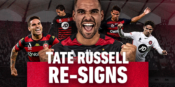 Tate Russell re-signs - Western Sydney Wanderers