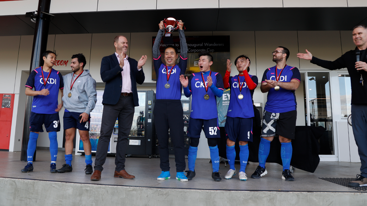CKDI win inaugural Corporate Cup presented by EY - Western Sydney Wanderers