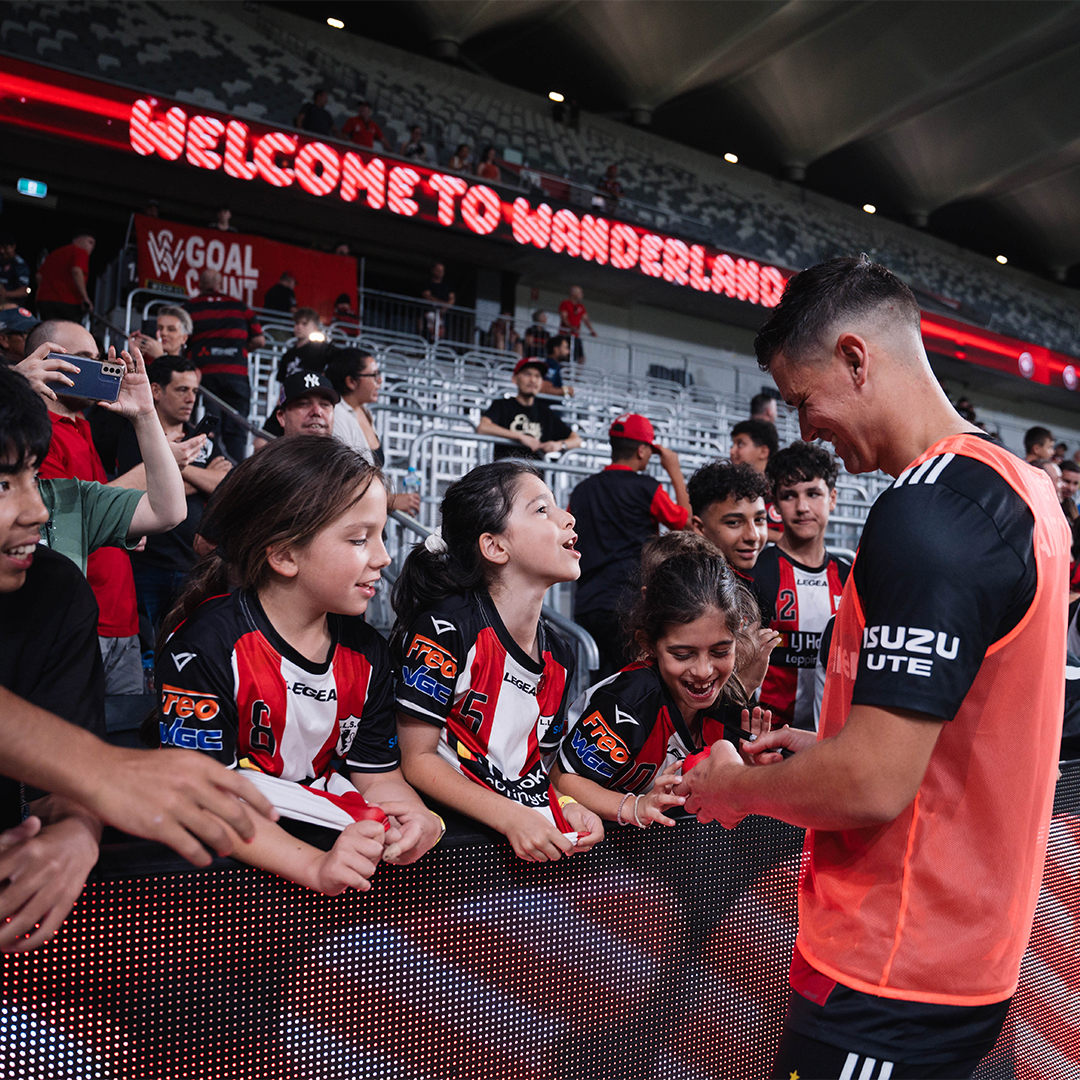 WanderKid FREE ENTRY to New Year's Day match - Western Sydney Wanderers