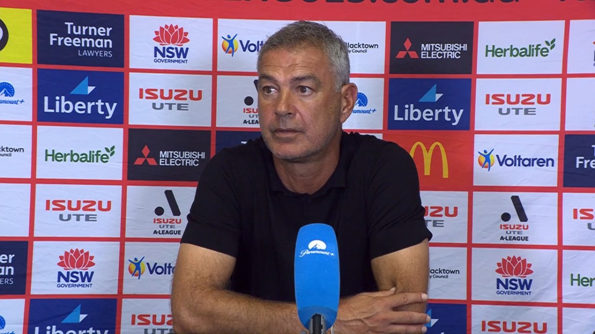 Marko Rudan | Press Conference | Western Sydney Wanderers v Newcastle ...