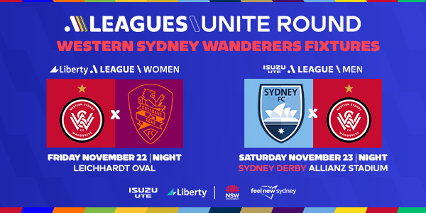 Wanderers Unite Round Fixtures Confirmed - Western Sydney Wanderers