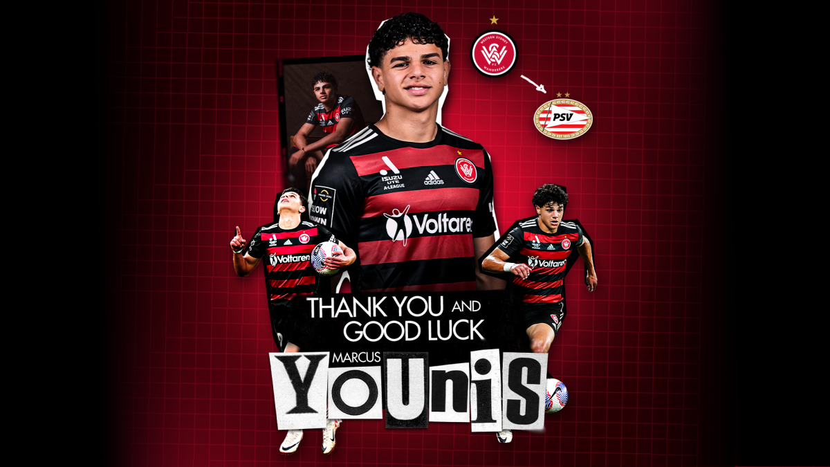 Younis signs extension and loan to PSV Eindhoven - Western Sydney Wanderers