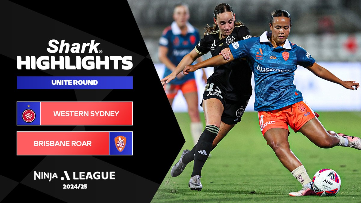 Western Sydney Wanderers FC v Brisbane Roar FC – Shark Highlights | Ninja A-League 2024-25 ...