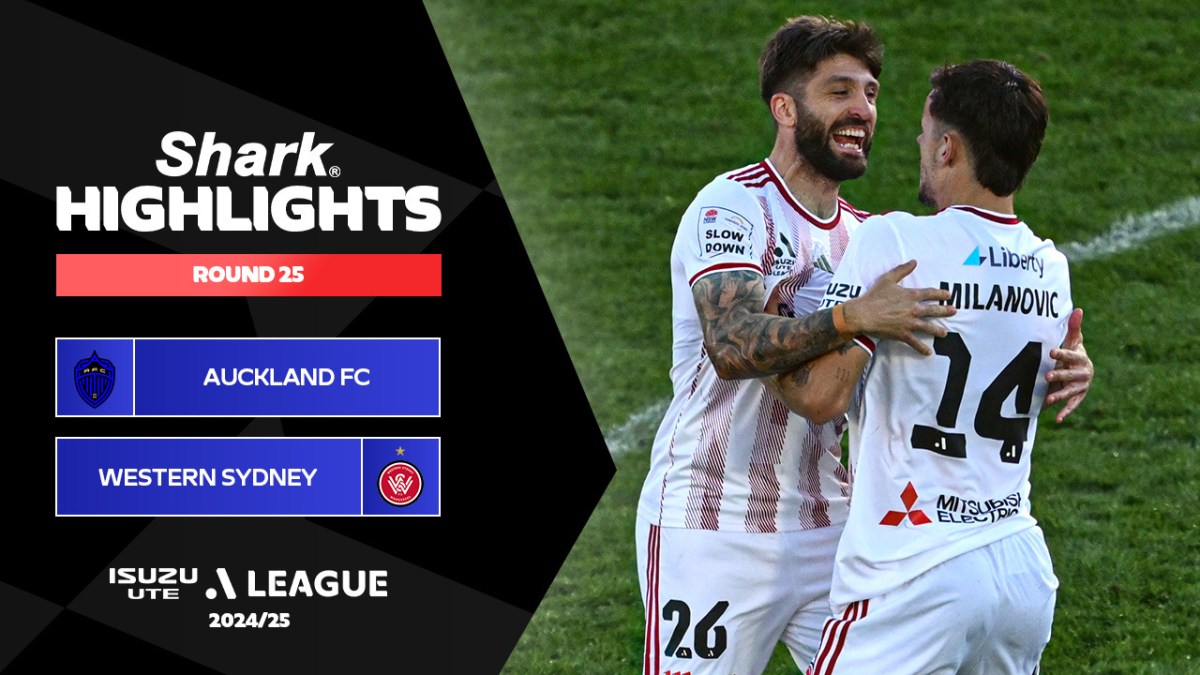 Auckland FC v Western Sydney Wanderers – Shark Highlights | Isuzu UTE A-League 2024-25 | Round ...