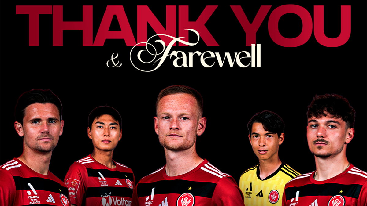 Wanderers confirm departure of five players - Western Sydney Wanderers