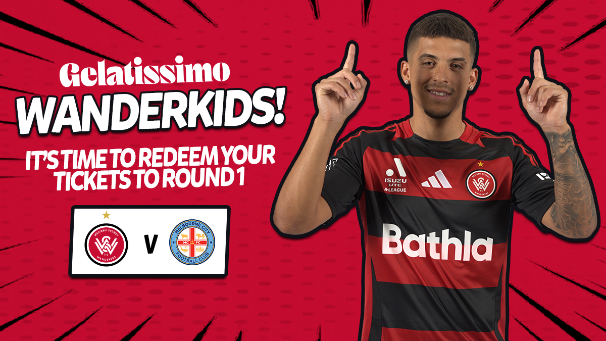 WanderKid First FREE MATCH This Saturday - Western Sydney Wanderers