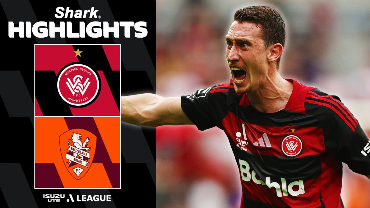 Western Sydney Wanderers v Brisbane Roar – Shark Highlights | Isuzu UTE ...